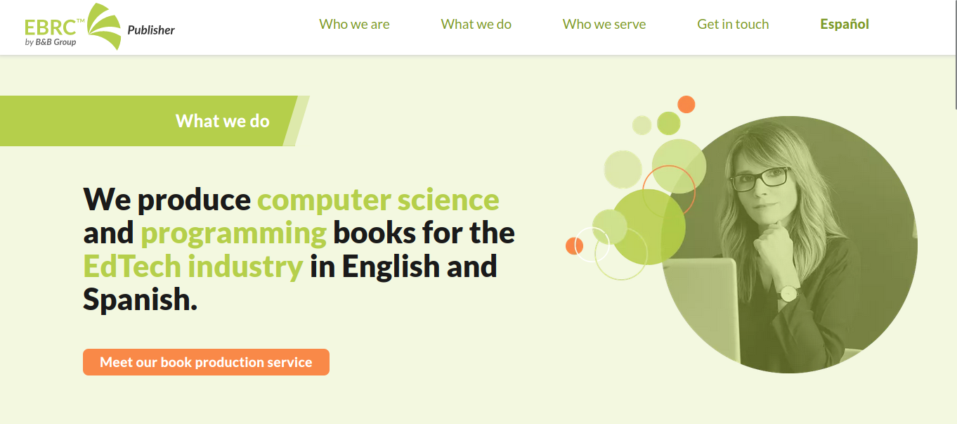 Book production for the EdTech industry